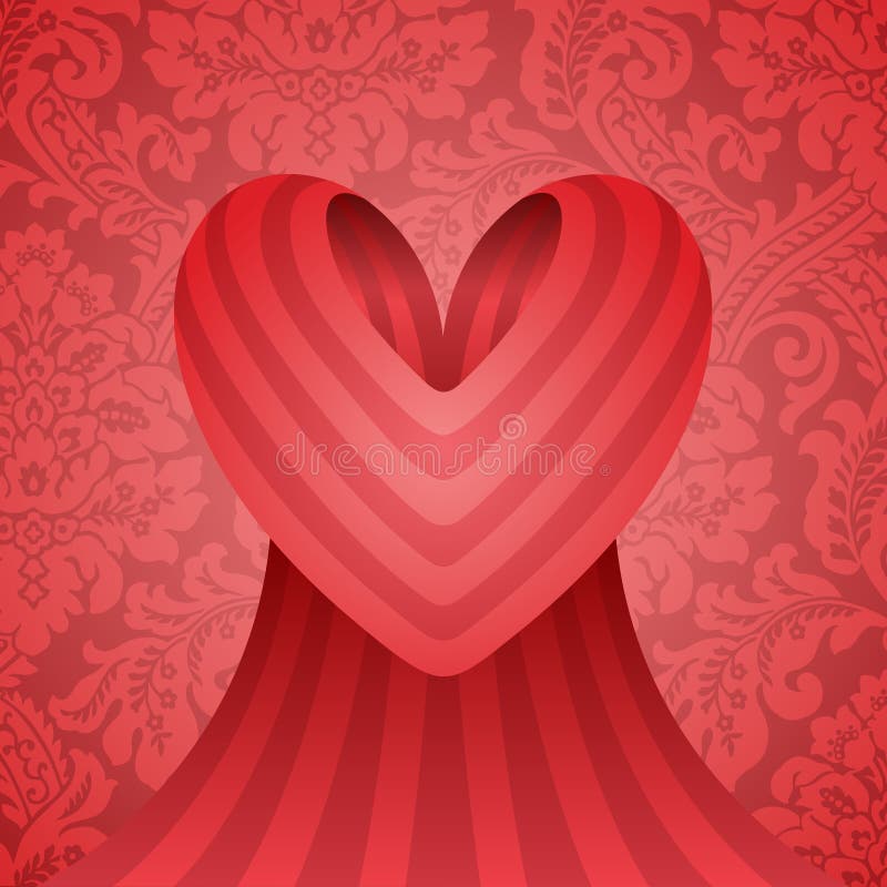 Heart Design stock vector. Illustration of pattern, valentine - 20301561