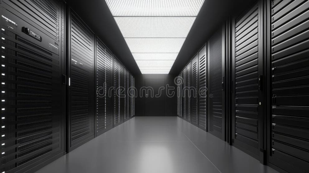 The Heart of the Digital Age, a Glimpse Inside Hightech Server Room ...