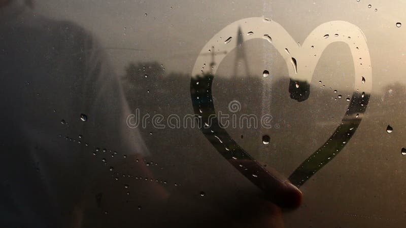 Heart drawn in buckwheat stock video. Video of heap - 257040133