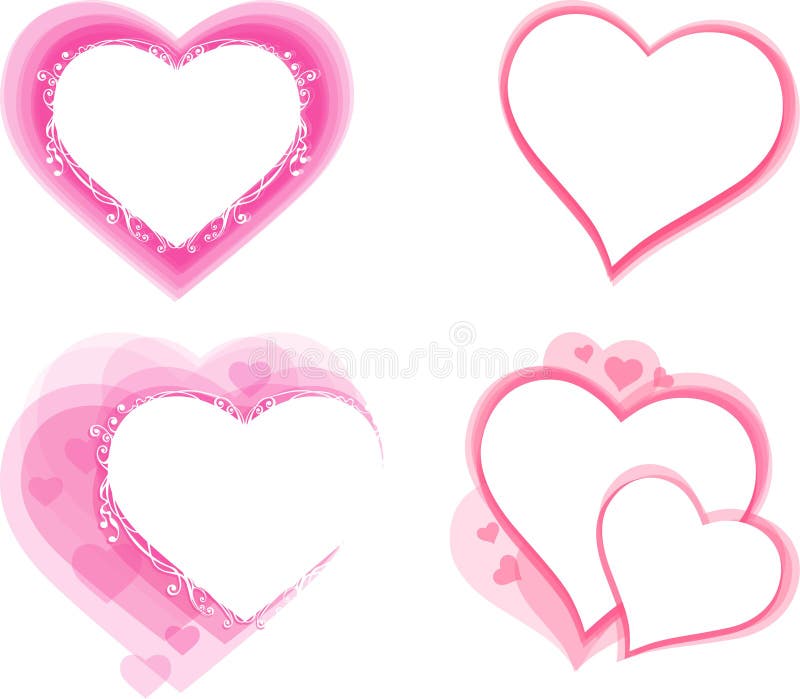 Heart element design stock vector. Illustration of beautiful - 49034436