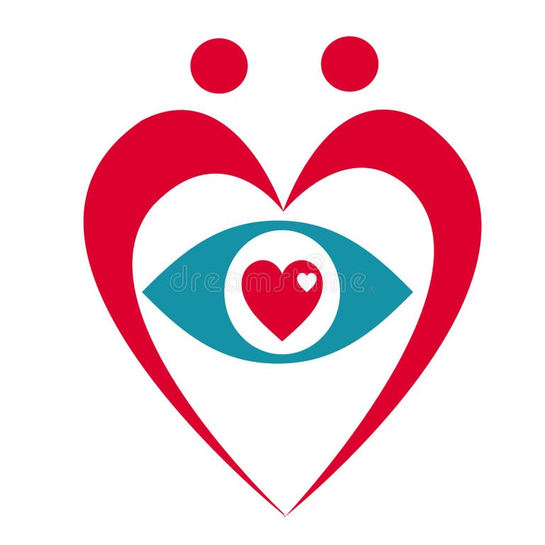 Heart Eye Logo Stock Illustrations – 11,953 Heart Eye Logo Stock ...