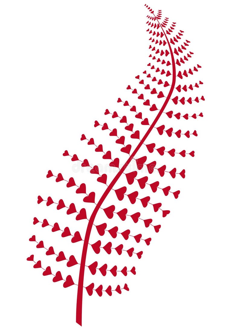 Fern Shape Stock Illustrations – 7,006 Fern Shape Stock Illustrations ...