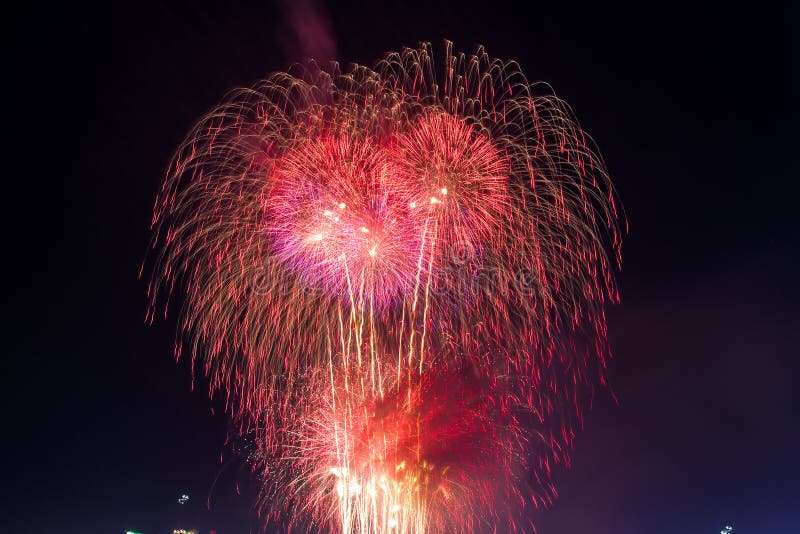 Fireworks heart stock photo. Image of festive, july, freedom - 28442722