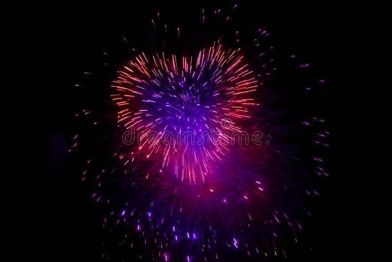 Heart fireworks stock image. Image of happiness, event - 36796419