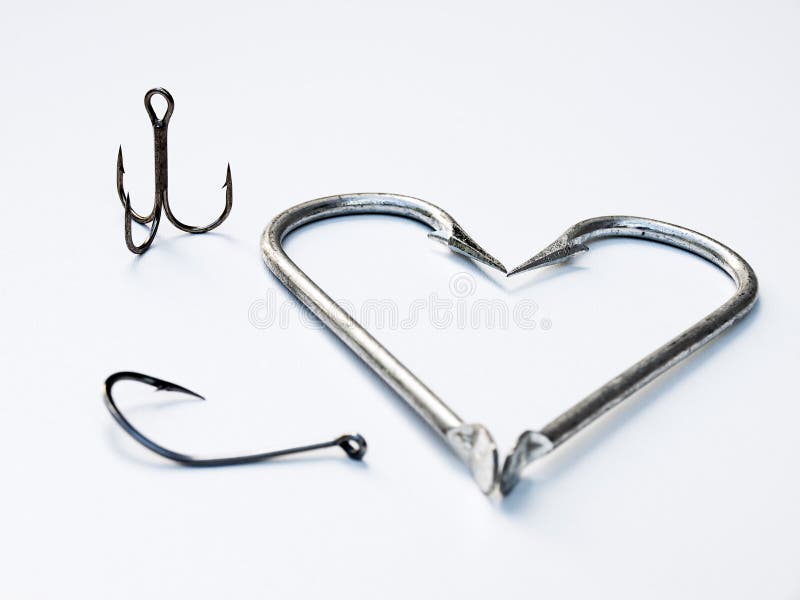 Heart Shape Fishing Hooks Stock Photos - Free & Royalty-Free Stock ...