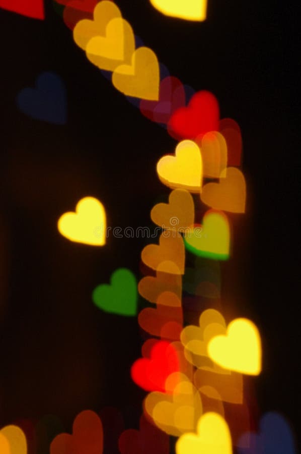 Heart Flare on a Bright Red Background Stock Image - Image of pattern ...