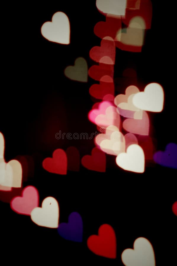 Heart Flare on a Bright Red Background Stock Image - Image of pattern ...