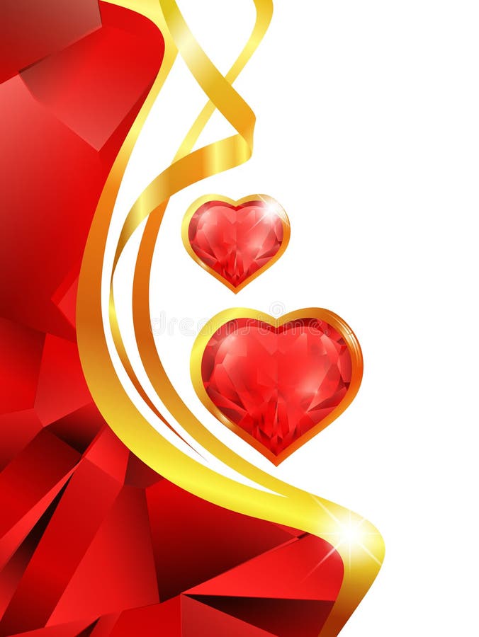Heart frame stock vector. Illustration of decoration - 18208748