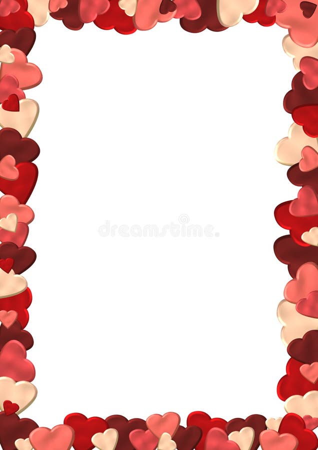 Light Pink Hearts Square Frame Stock Illustrations – 154 Light Pink ...