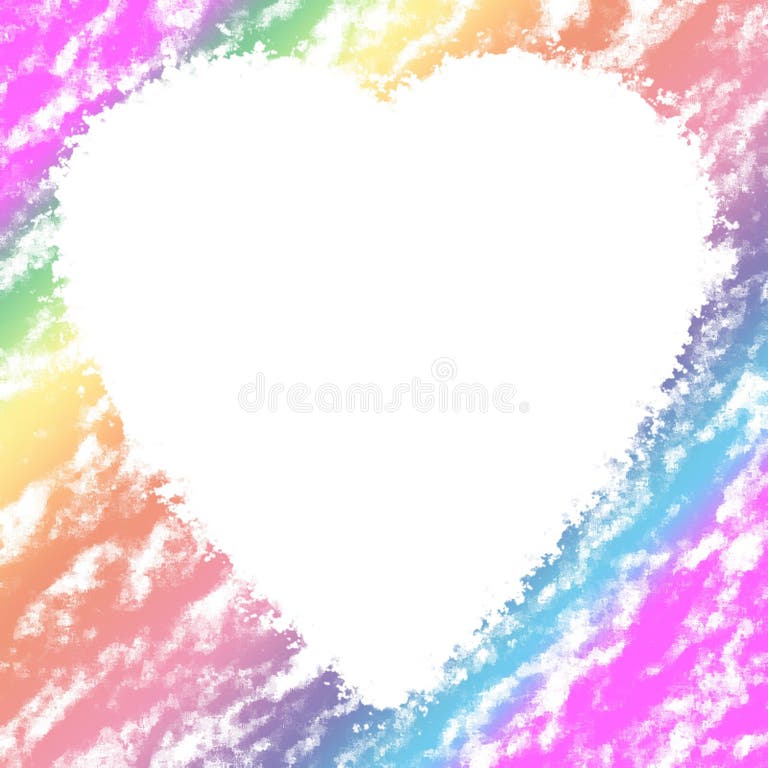 Colorful Heart Frame Stock Illustrations – 37,635 Colorful Heart Frame ...