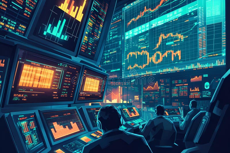 Advanced Technological Data Monitoring Center with Real-Time Analytics ...