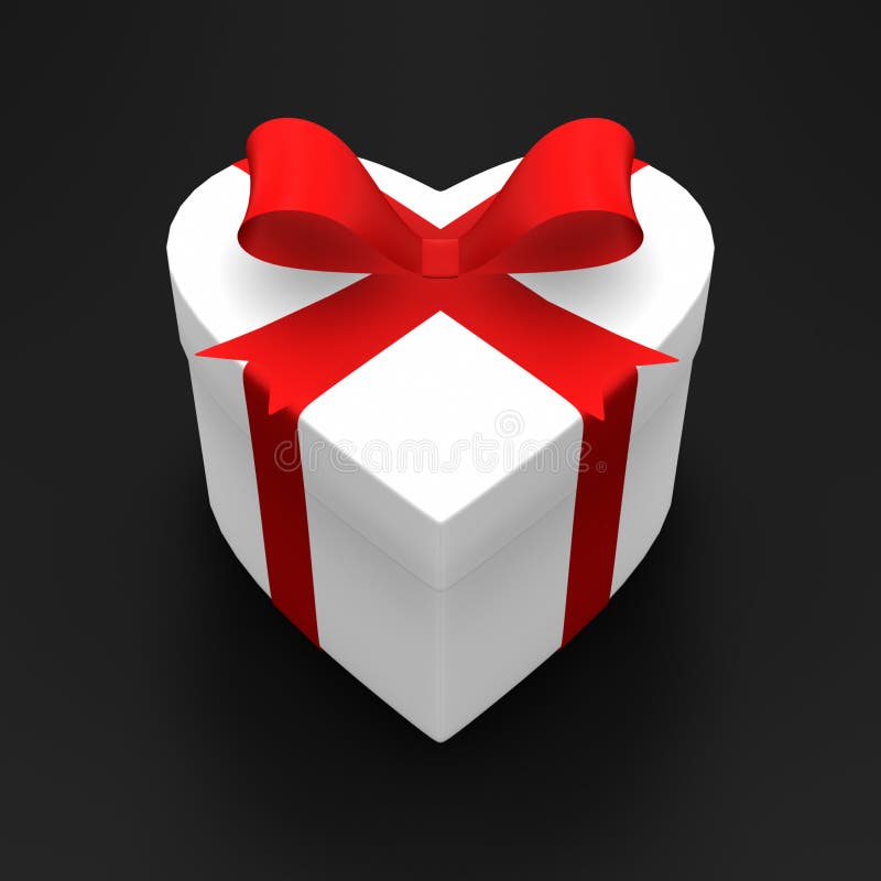 Heart Gift stock illustration. Illustration of design - 20530590