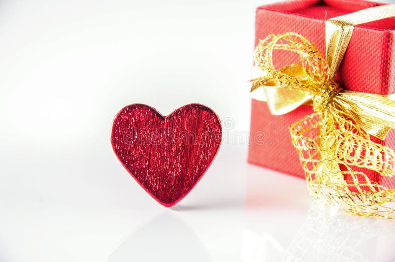 Heart and gift stock image. Image of dating, romantic - 36850609
