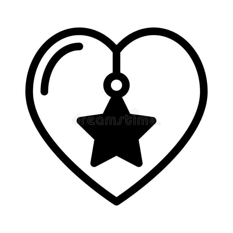 Heart Glyph Flat Vector Icon Stock Vector - Illustration of development ...