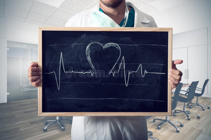 Heart graph stock photo. Image of rate, frequency, doctor - 27559476