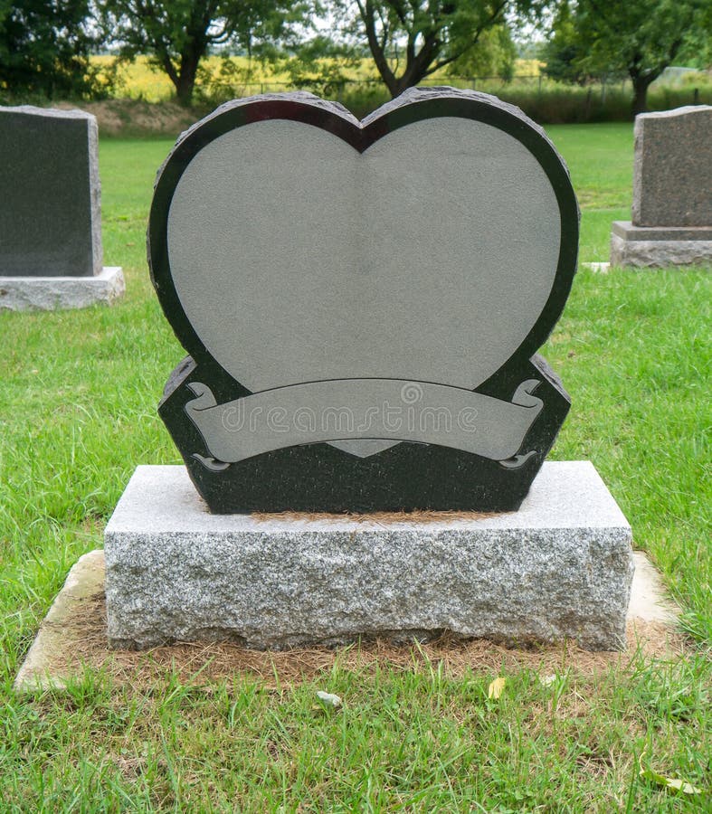 Heart Gravestone stock image. Image of monument, burial - 38332891