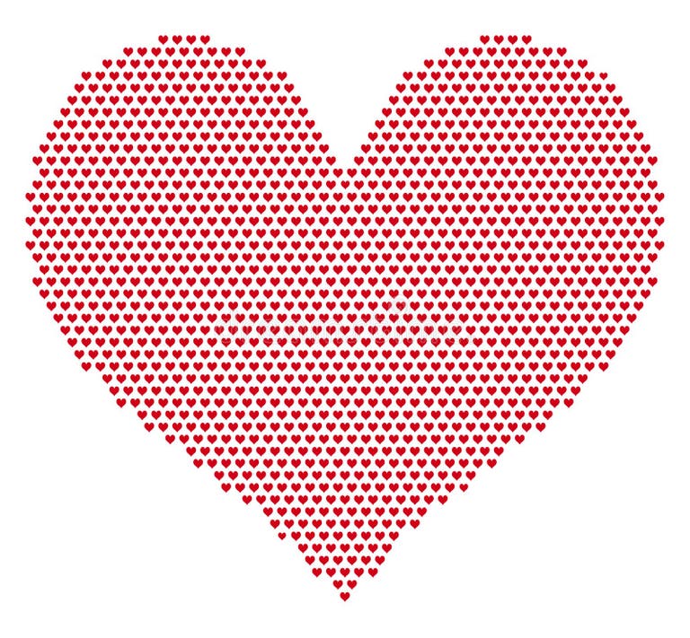 Symmetrical Heart Pattern Graphic Stock Illustrations – 2,589 ...