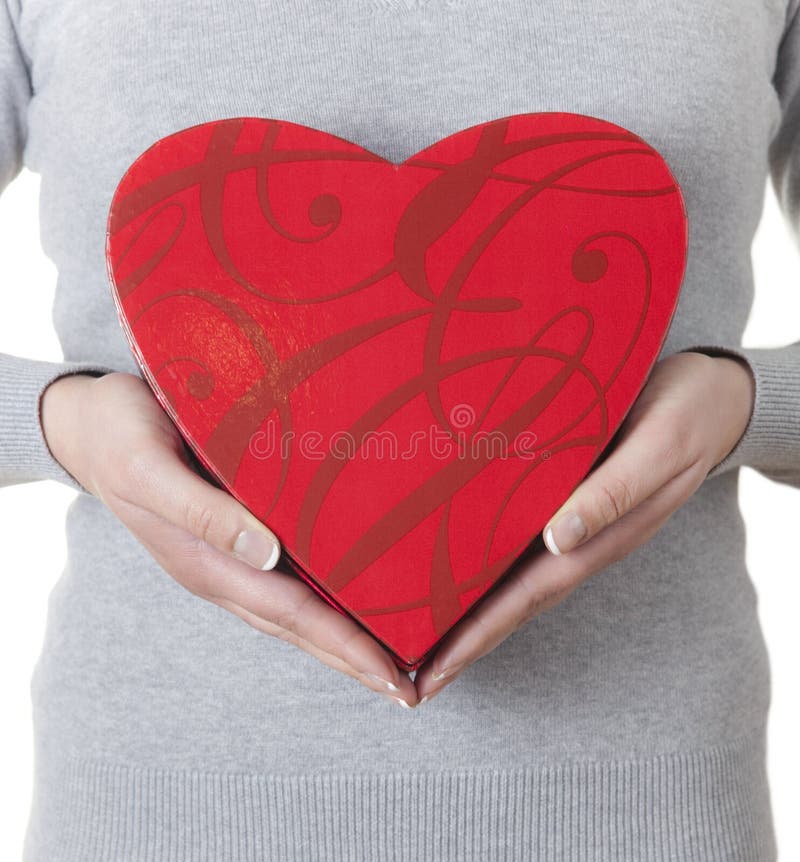 Heart in hand stock photo. Image of gift, amour, protect - 17912934