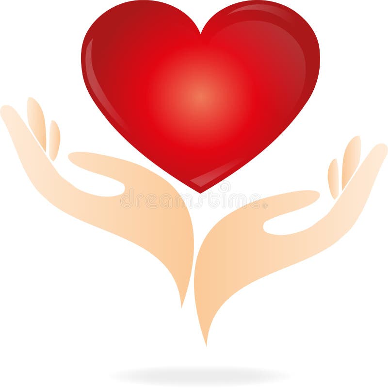Heart Hand Logo Stock Illustrations – 76,413 Heart Hand Logo Stock ...