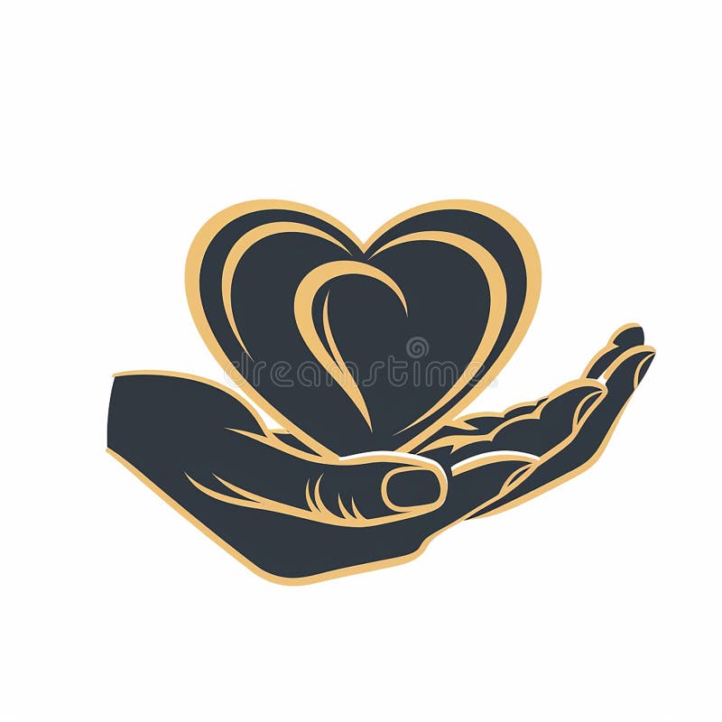 Heart Hand Logo Stock Illustrations – 85,637 Heart Hand Logo Stock ...
