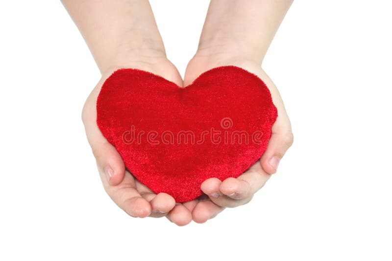 Heart in hands stock image. Image of fury, cruelty, crushed - 13294537