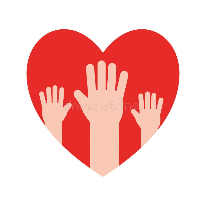Community Heart Hands Stock Illustrations – 10,167 Community Heart ...