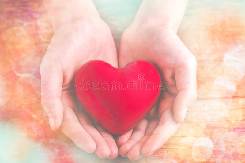 With heart in hands stock photo. Image of help, love - 82163626