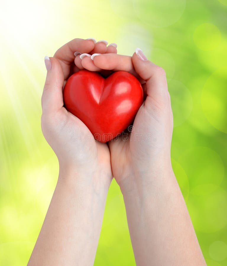 Heart from hands stock photo. Image of recycling, mill - 34264016