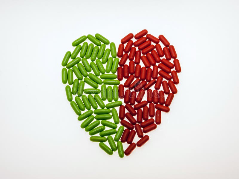 Heart that heals stock image. Image of pill, alternative - 30911867