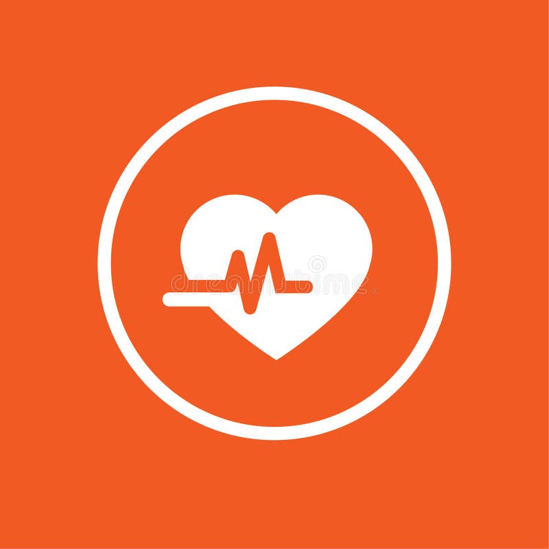 Heart Health Icon Simple Vector Illustration Stock Vector ...