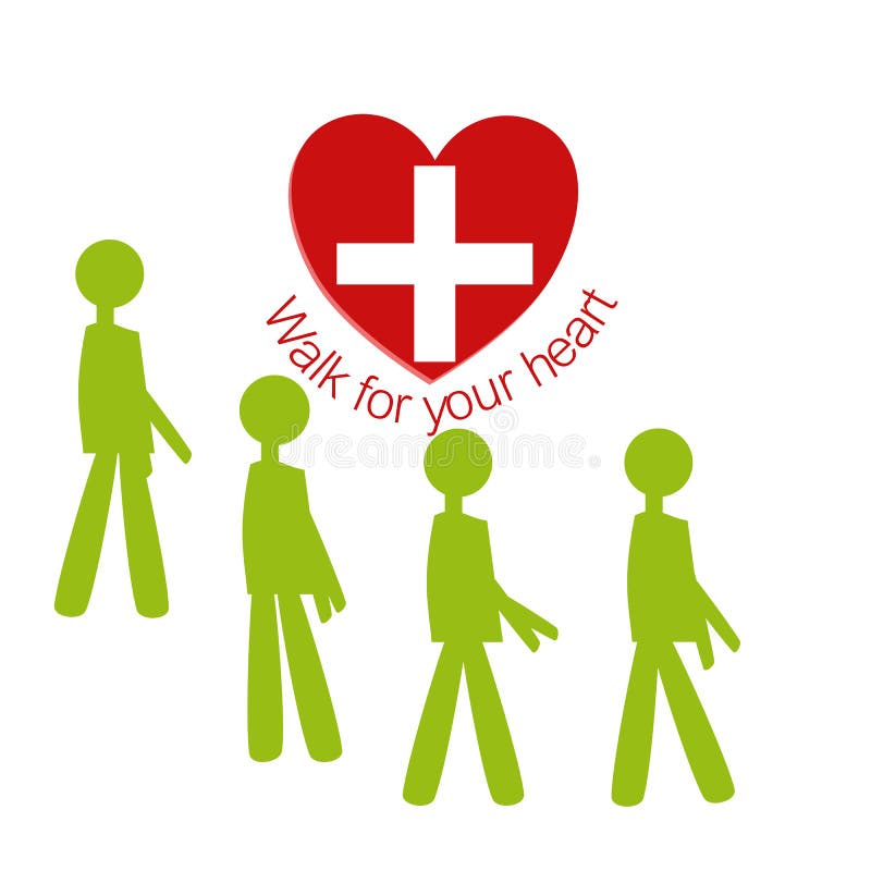 Heart Walk Stock Illustrations – 3,438 Heart Walk Stock Illustrations ...