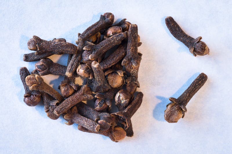 Whole Cloves in a Heart Shape Stock Image - Image of cuisine, shape ...