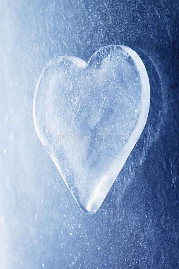 Heart of Ice stock image. Image of frozen, transparent - 23590359
