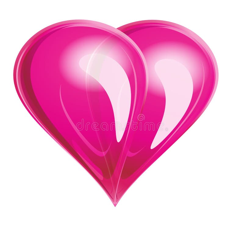 Heart on starburst stock vector. Illustration of starry - 7619152