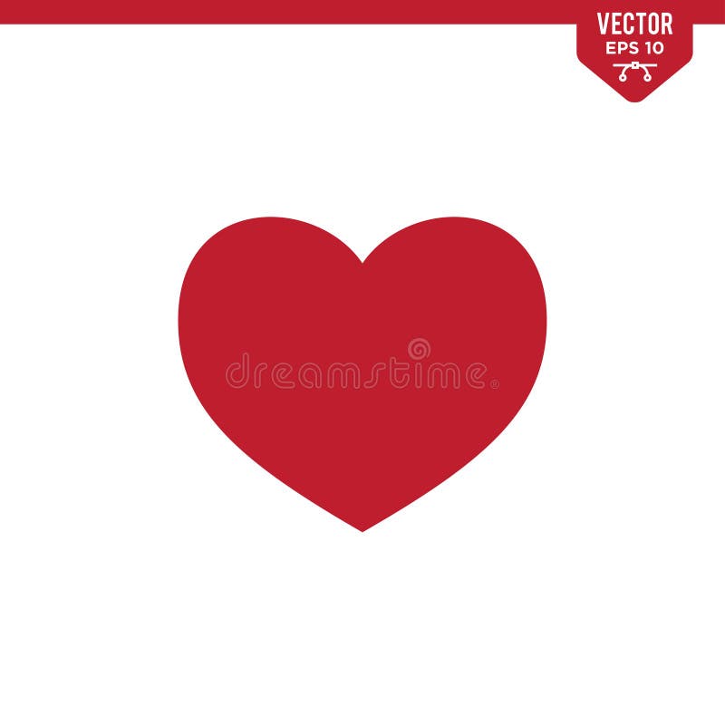 Heart Icon Collection, Glyph Style Stock Vector - Illustration of lover ...