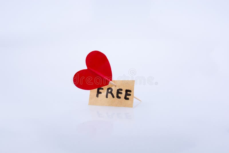 Heart icon and freedom stock image. Image of romantic - 80174337