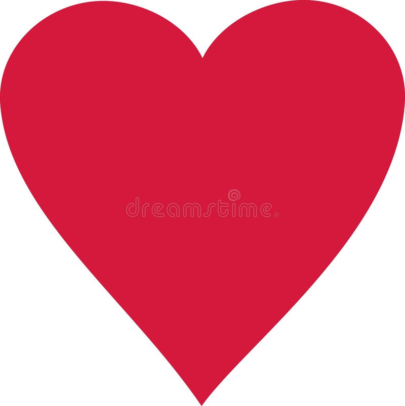 Heart icon long stock vector. Illustration of long, icon - 107170008