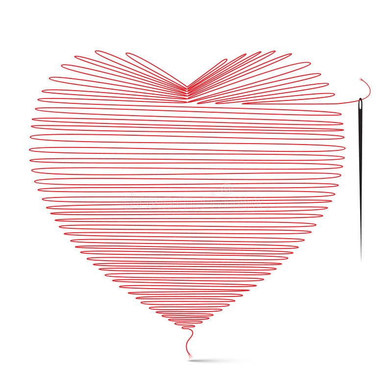 Heart String Stock Illustrations – 4,732 Heart String Stock ...
