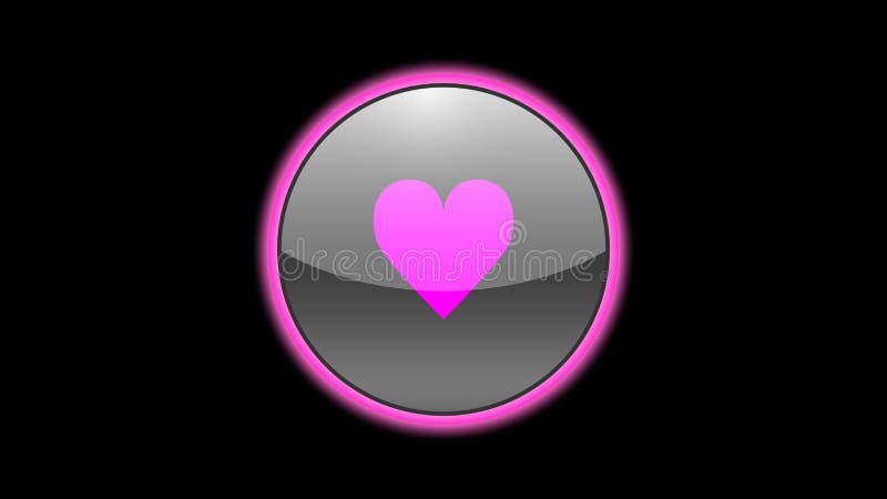 Heart icon vector design stock vector. Illustration of button - 160402845
