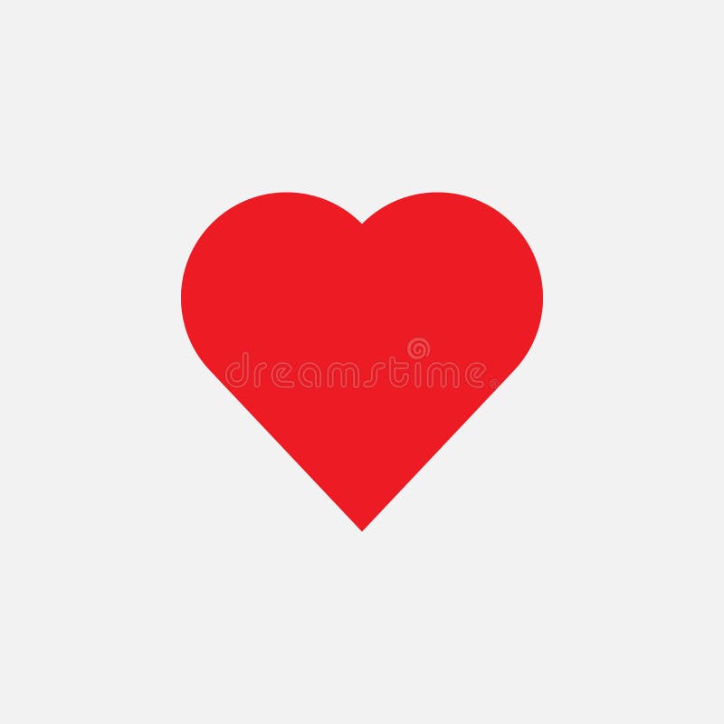 Heart Icon Vector, Like Solid Logo Illustration Stock Vector ...