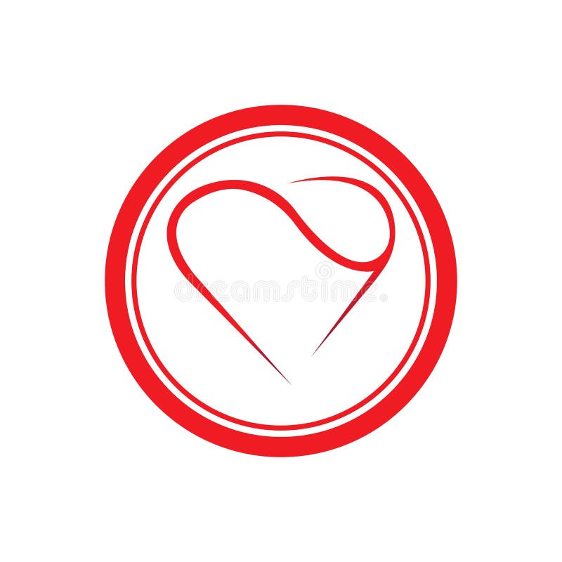 Heart stock vector. Illustration of white, anniversary - 209808881