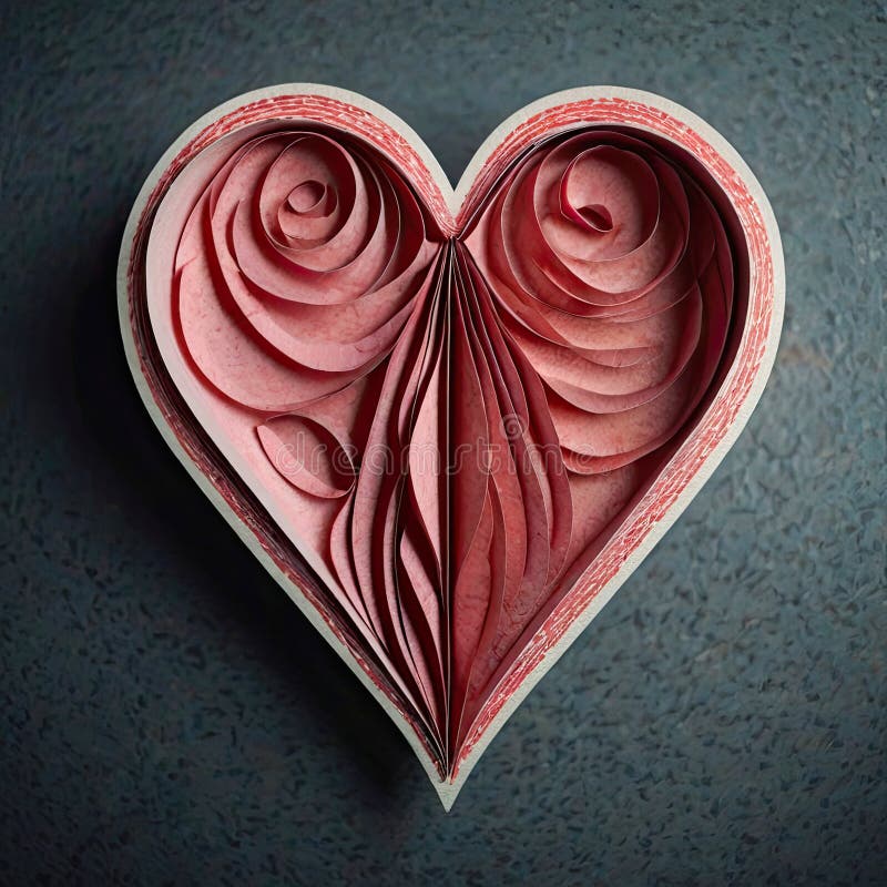 Heart Image. Love and Passion Symbol Stock Photo - Image of graphic ...