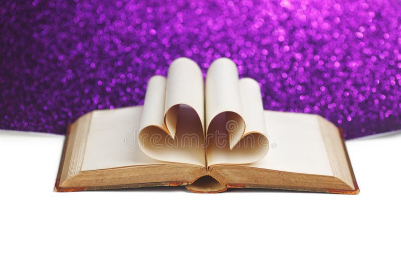Heart inside a book stock image. Image of metaphor, valentines - 36020583