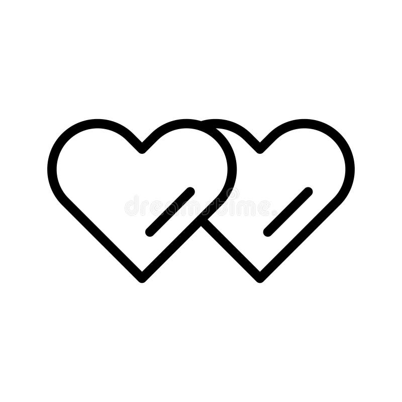 Heart Isolated Vector Icon that Can Be Easily Modified or Edited Stock ...
