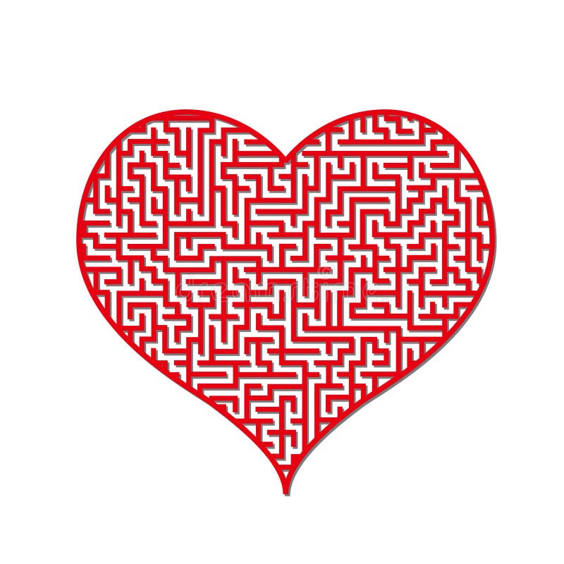 Heart&labyrinth Picture. Image: 13688284
