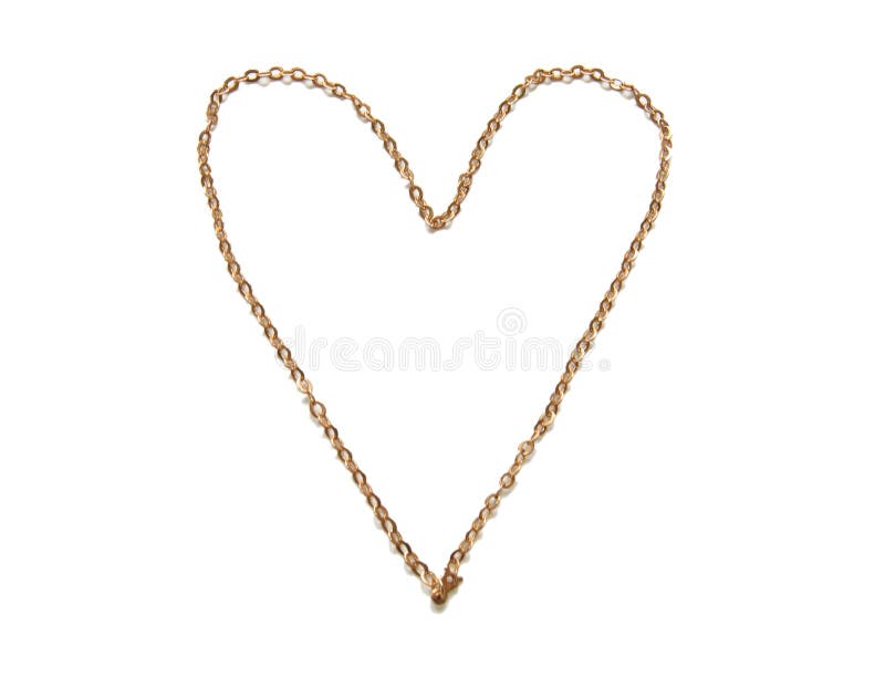 Golden heart stock photo. Image of valentines, romance - 1713572