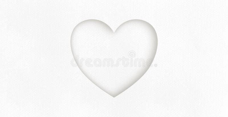 Abstracte Yellow Heart with Lines Isolated on White Background Stock ...