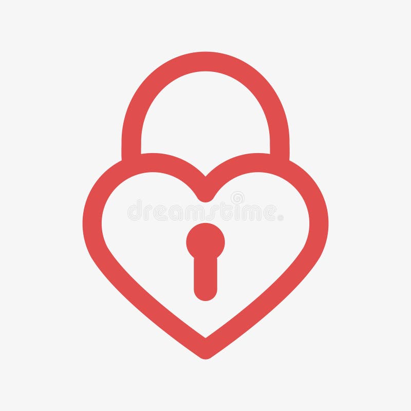Heart lock icon stock illustration. Illustration of icon - 88860185 Heart lock icon stock illustration. Illustration of icon - 88860185