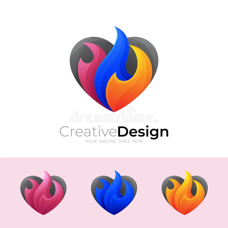 Heart Logo and Plus Design Medical, Love Care Design Stock Vector ...