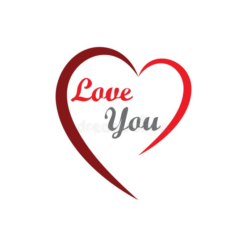 Heart Logo Template vector stock illustration. Illustration of abstract ...